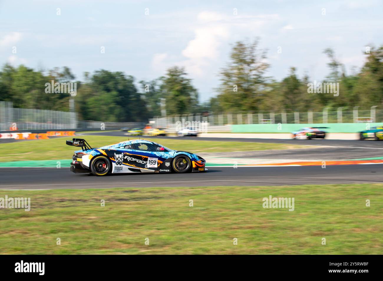 Dean MACDONALD, Benjamin GOETHE, Tom GAMBLE, of a team Garage 59, on a ...