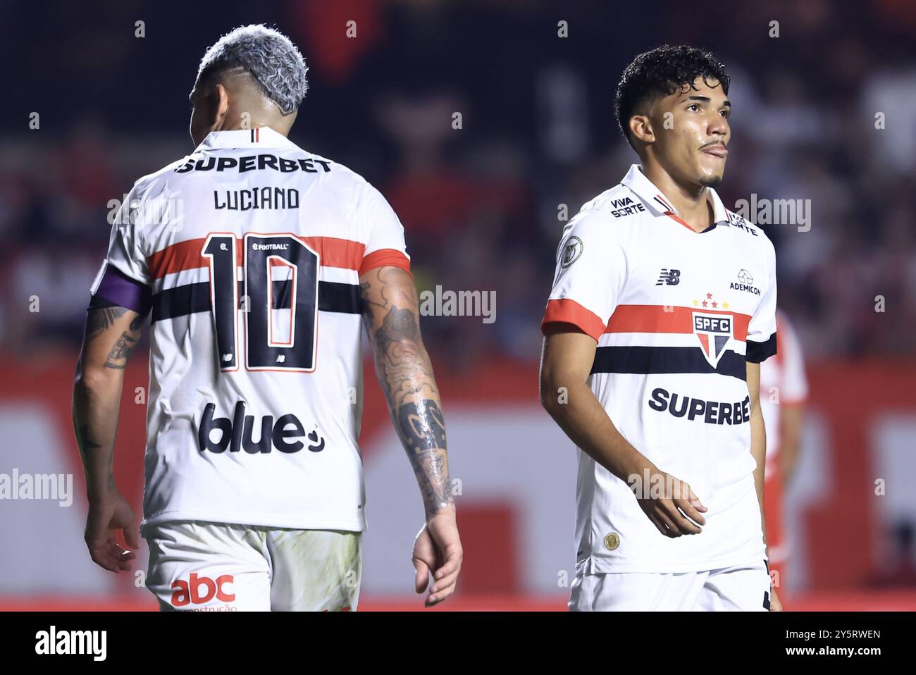 Sao Paulo, Brazil. 22nd Sep, 2024. SP - SAO PAULO - 09/22/2024 - BRAZILIAN A 2024, SAO PAULO x ...