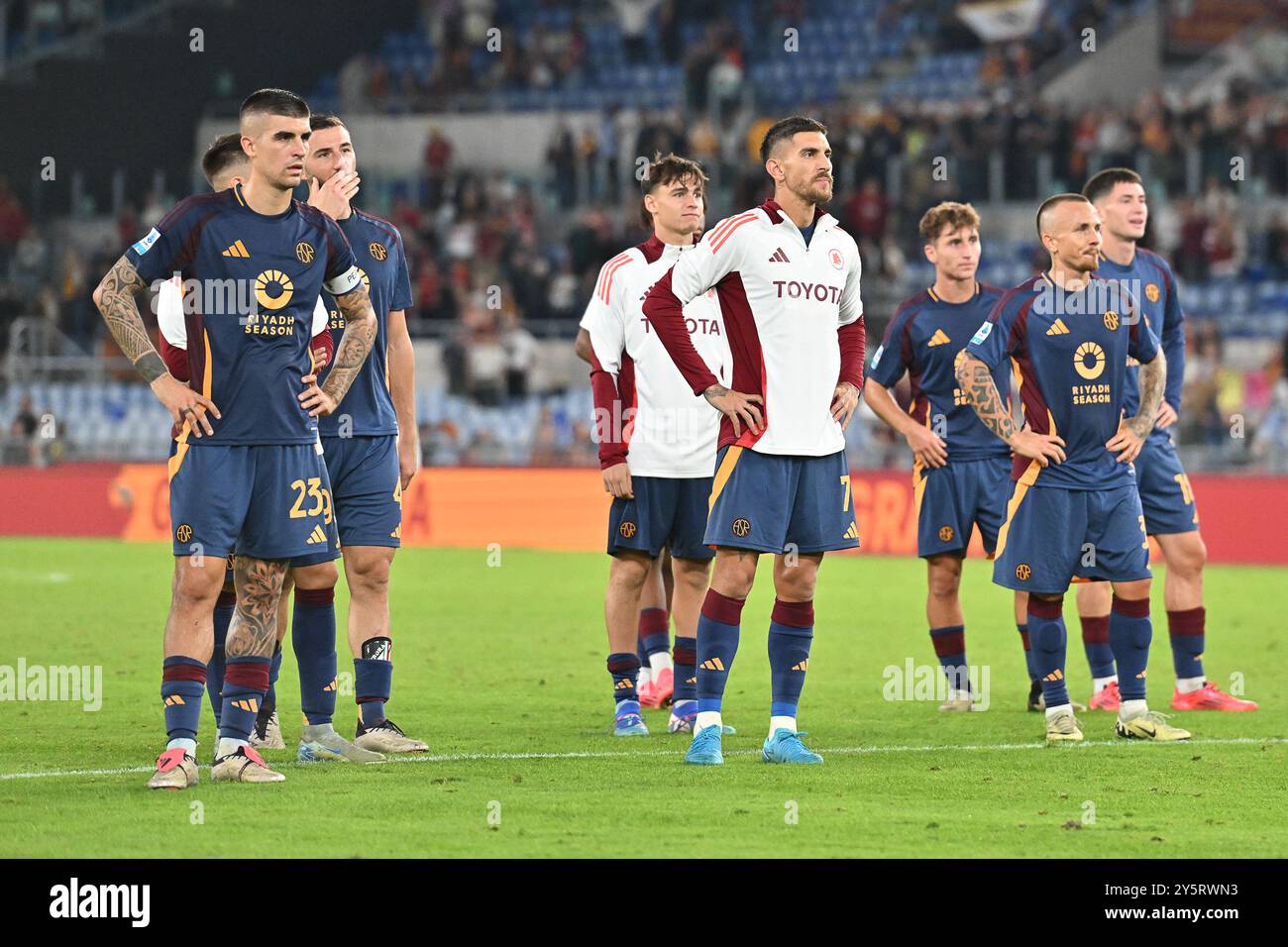 Stadio Olimpico, Rome, Italy. 22nd Sep, 2024. Serie A Football; Roma ...