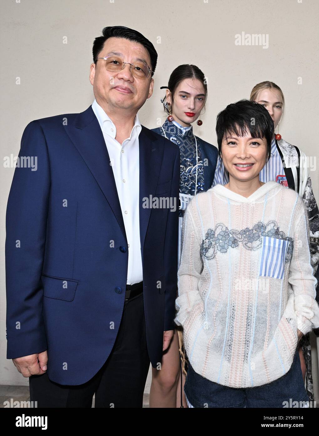 Milan, Italy HUI Milano MFW show spring summer 2025 In the photo:Kan ...