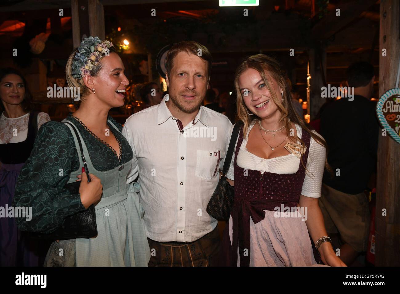 Munich, Germany. 22nd Sep, 2024. Playmate Julia Römmelt (l-r), comedian ...