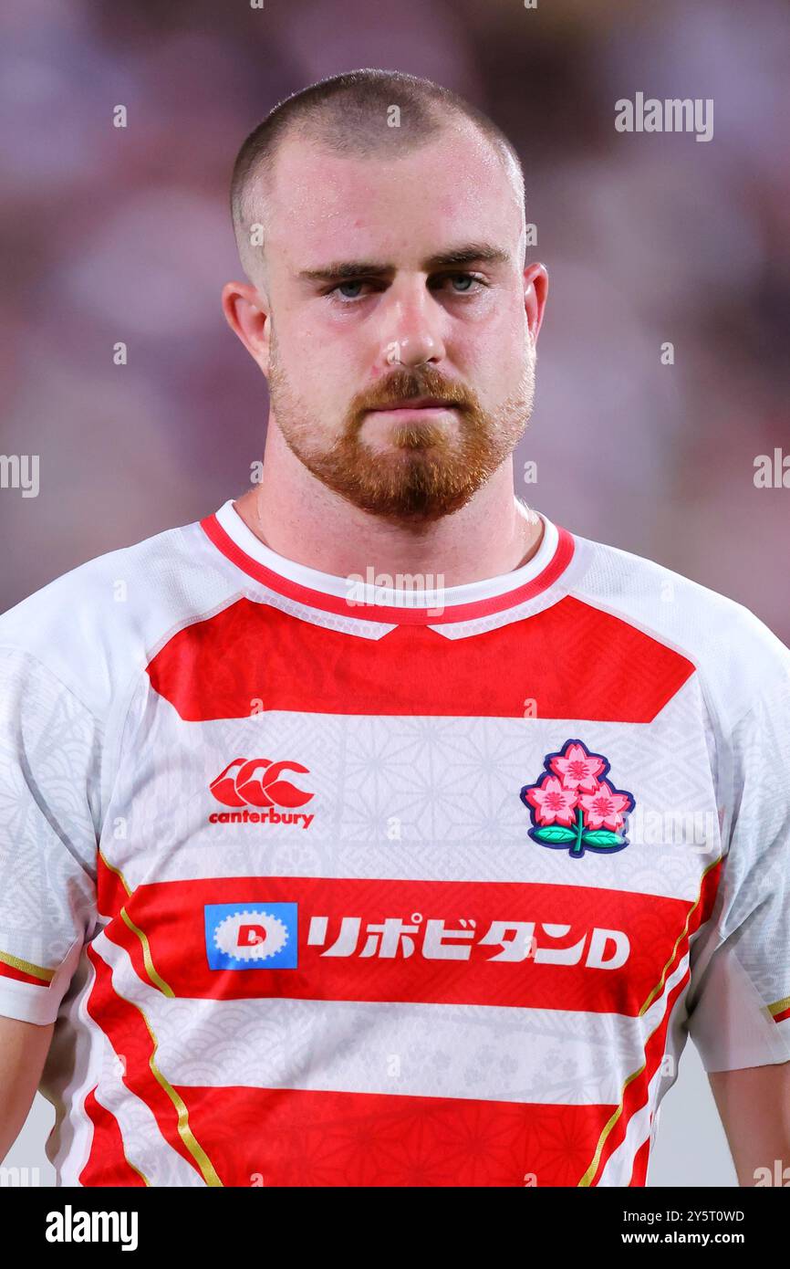 Osaka, Japan. 21st Sep, 2024. Tiennan Costley (JPN) Rugby : 2024 World ...