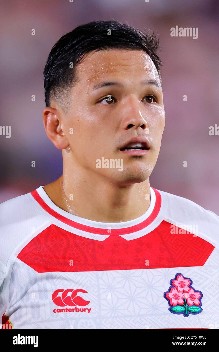 Osaka, Japan. 21st Sep, 2024. Yusuke Kajimura (JPN) Rugby : 2024 World ...