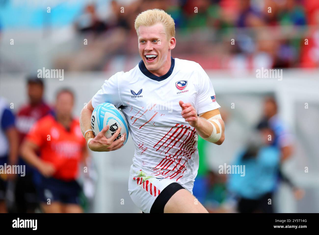 Osaka, Japan. 21st Sep, 2024. Toby Fricker (USA) Rugby : 2024 World ...