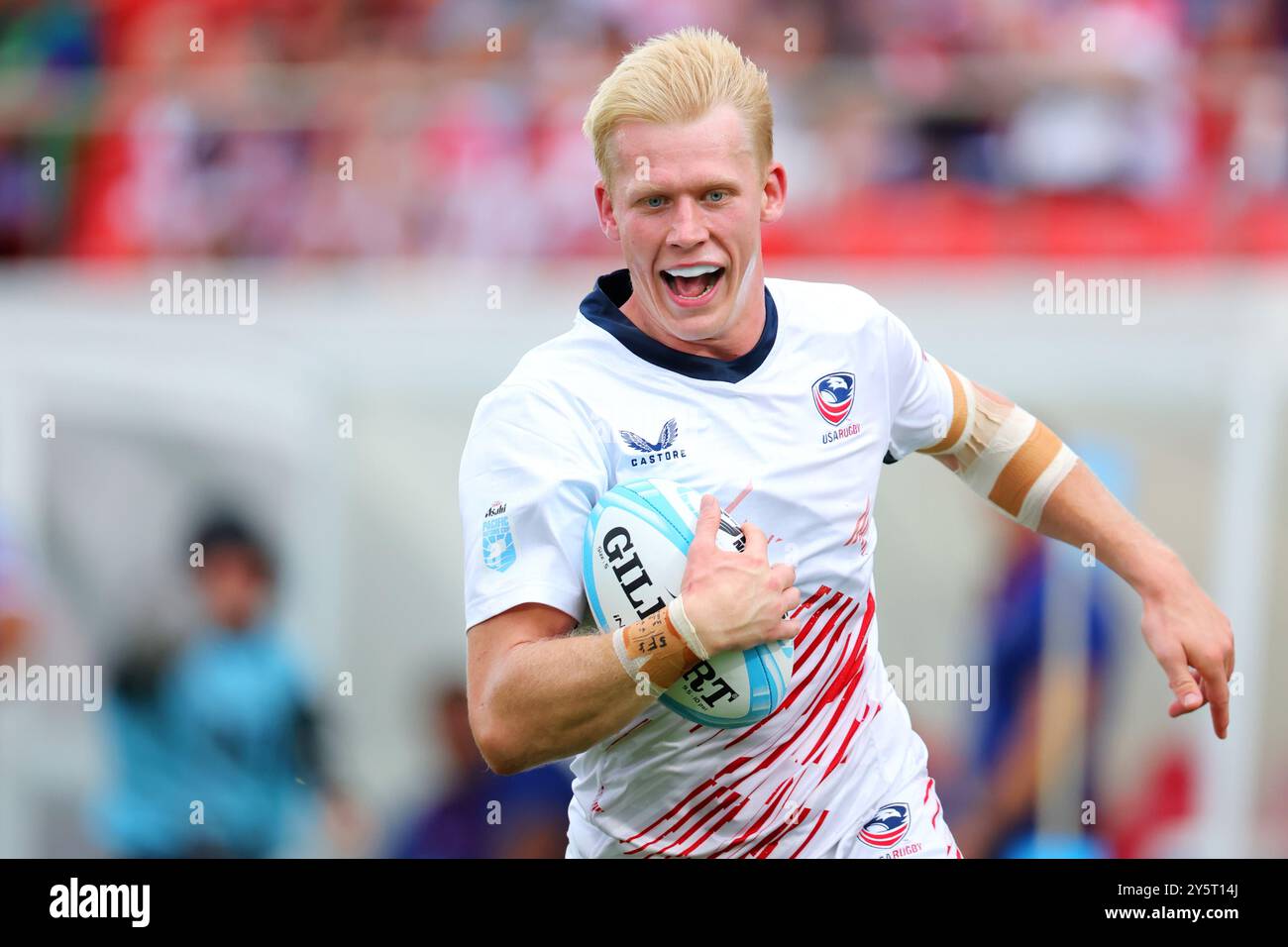 Osaka, Japan. 21st Sep, 2024. Toby Fricker (USA) Rugby : 2024 World ...