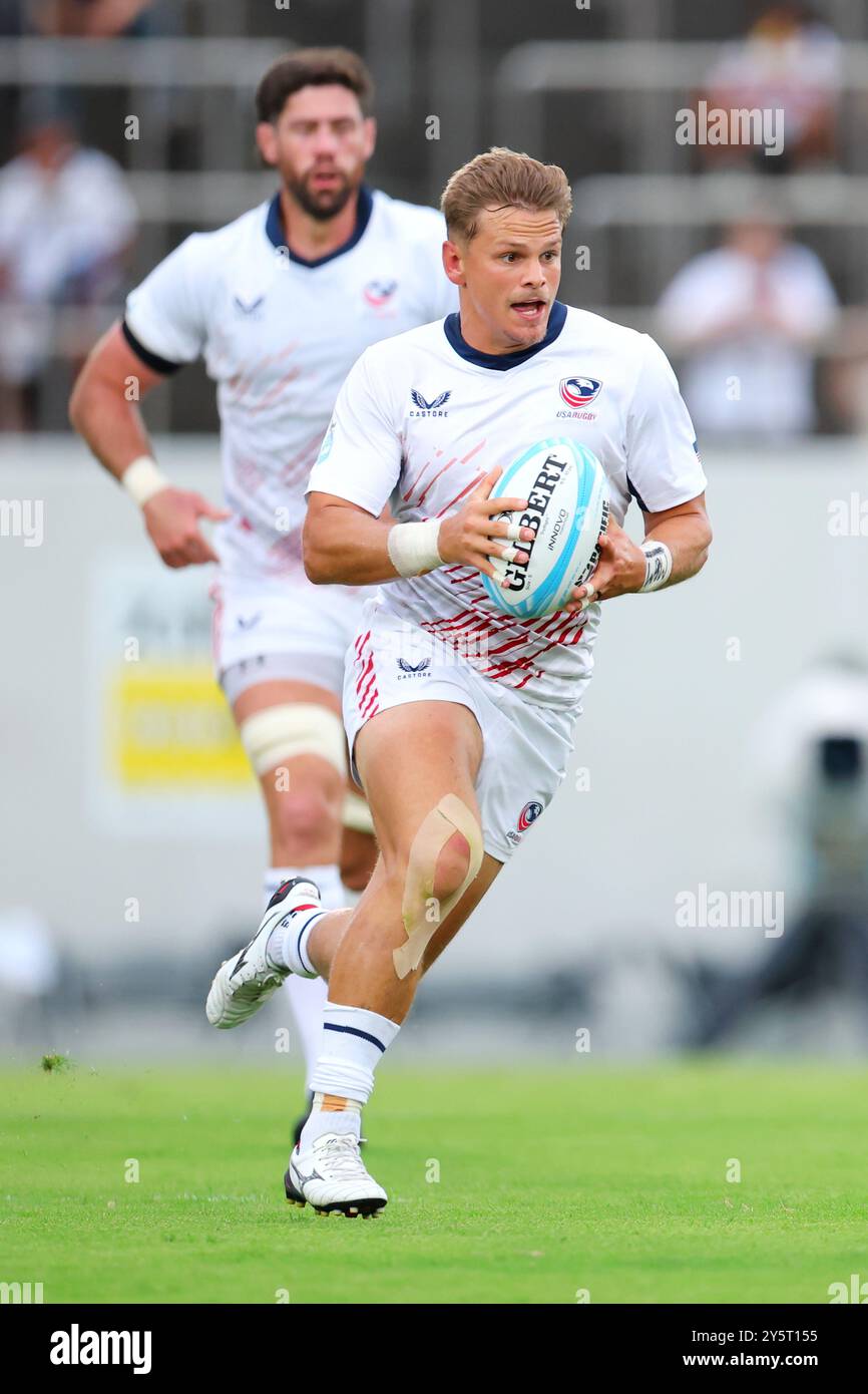 Osaka, Japan. 21st Sep, 2024. Conner Mooneyham (USA) Rugby : 2024 World ...
