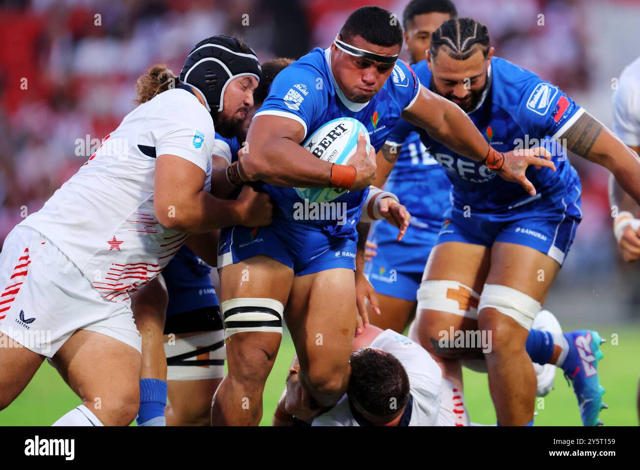 Osaka, Japan. 21st Sep, 2024. Iakopo Petelo (SAM) Rugby : 2024 World ...