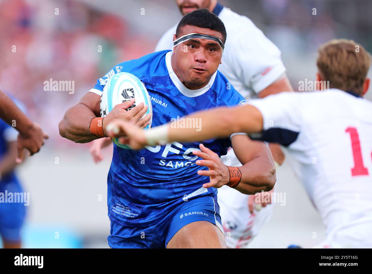 Osaka, Japan. 21st Sep, 2024. Iakopo Petelo (SAM) Rugby : 2024 World ...
