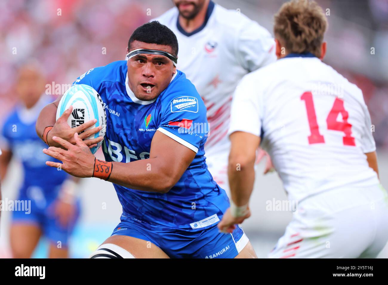 Osaka, Japan. 21st Sep, 2024. Iakopo Petelo (SAM) Rugby : 2024 World ...