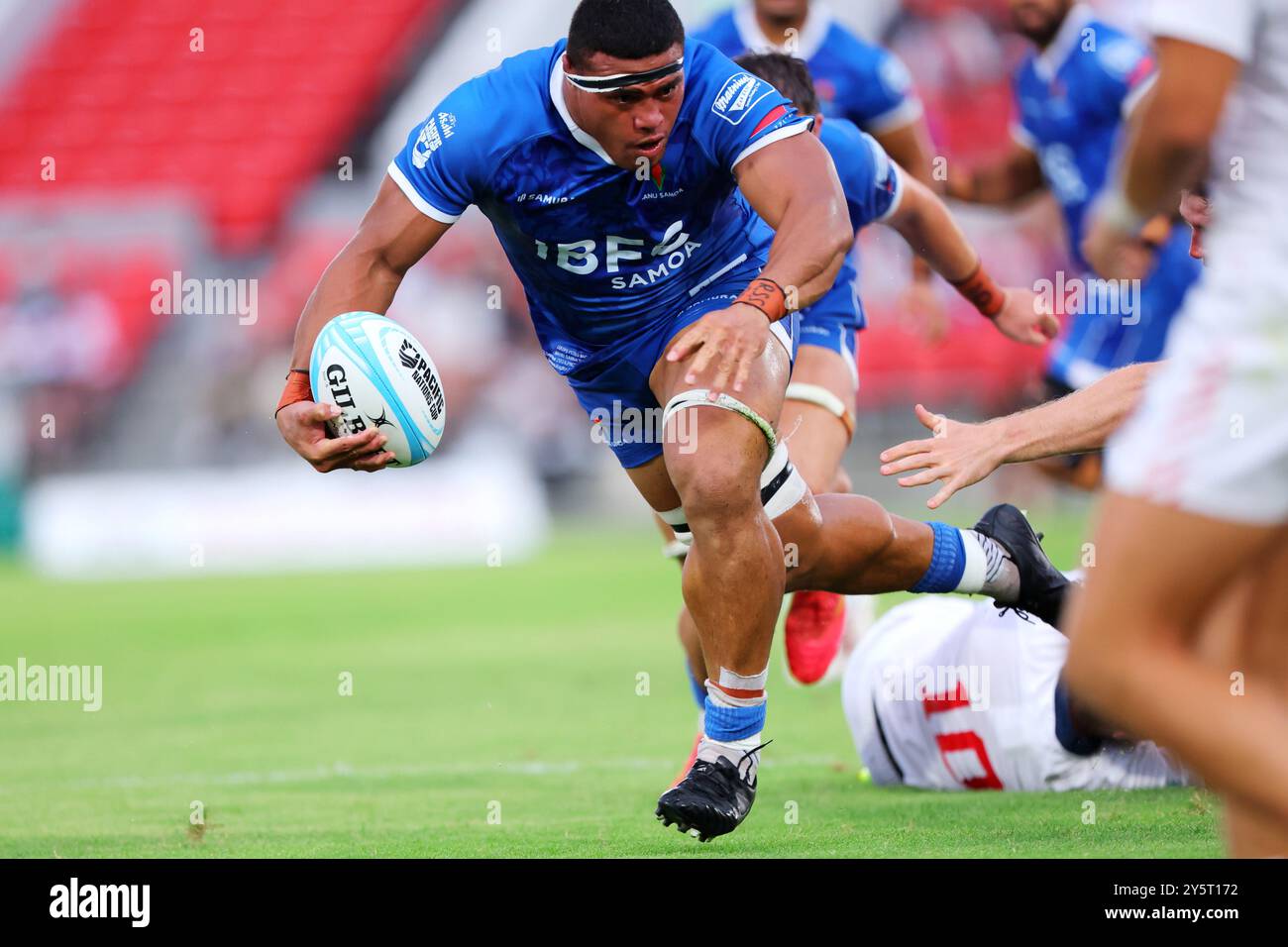 Osaka, Japan. 21st Sep, 2024. Iakopo Petelo (SAM) Rugby : 2024 World ...