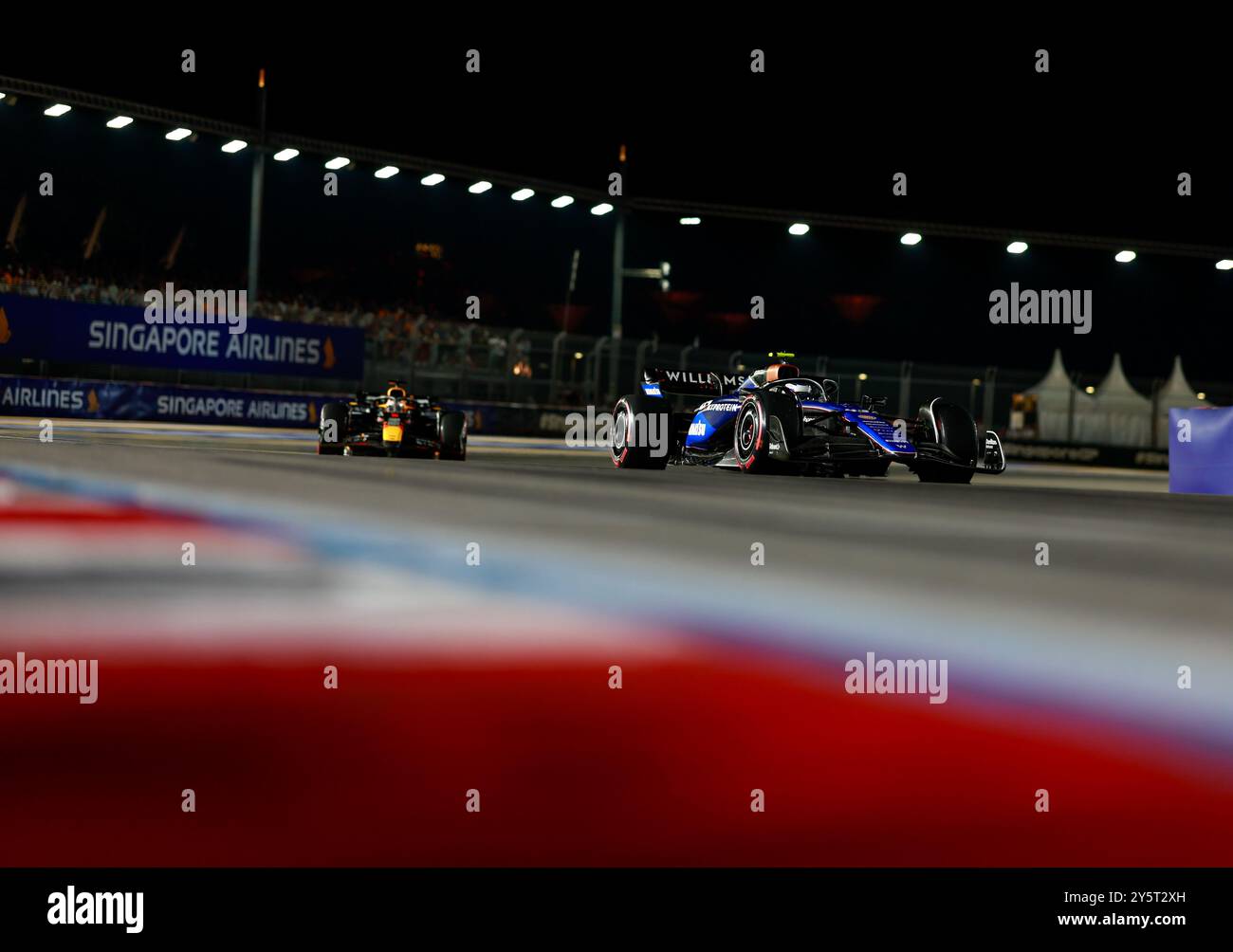 43 COLAPINTO Franco (arg), Williams Racing FW46, action during the Formula 1 Singapore Grand ...
