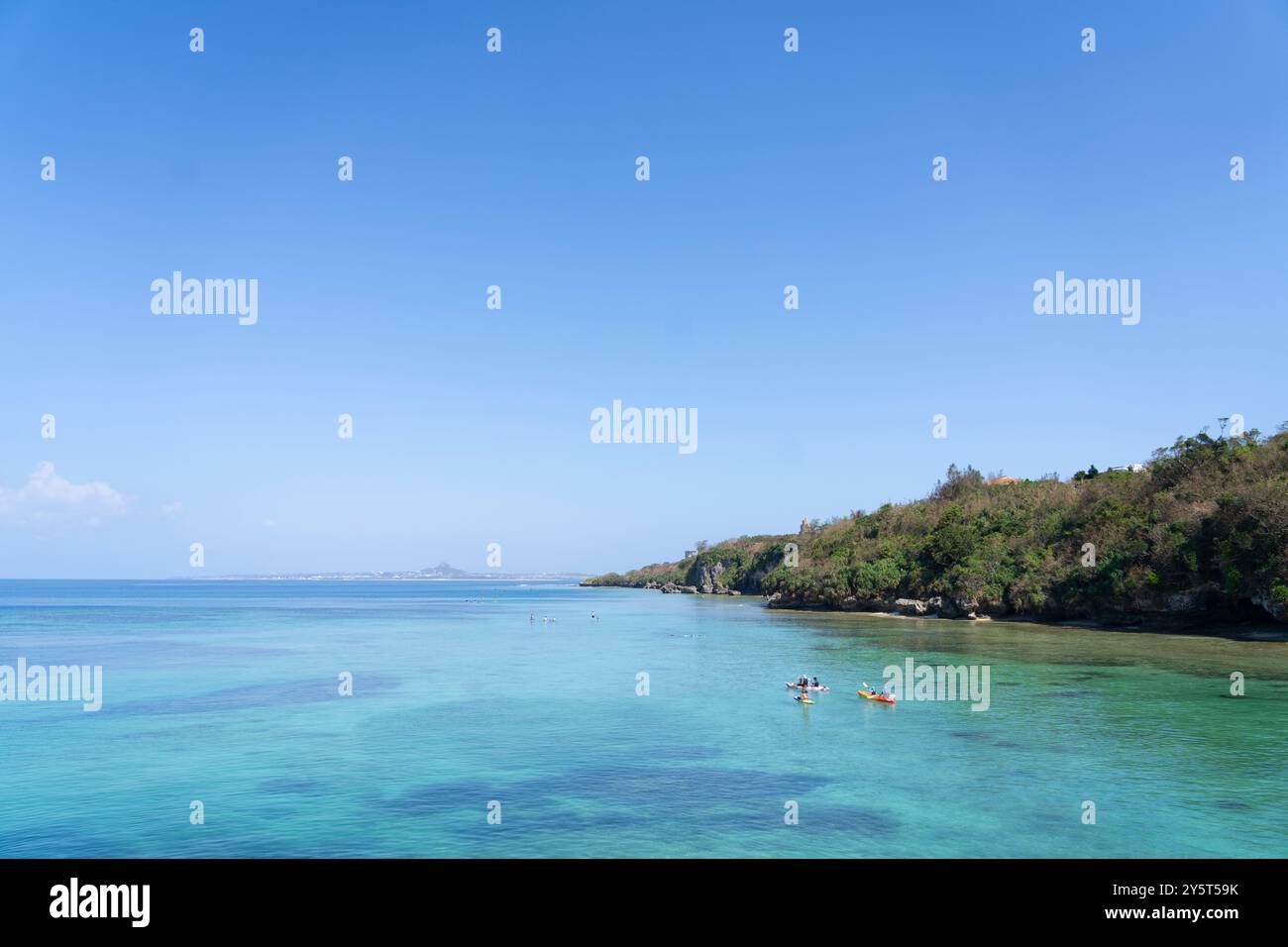 Kayaking and SUP stand up paddle at Yamakawa Beach in Motobu, Okinawa ...