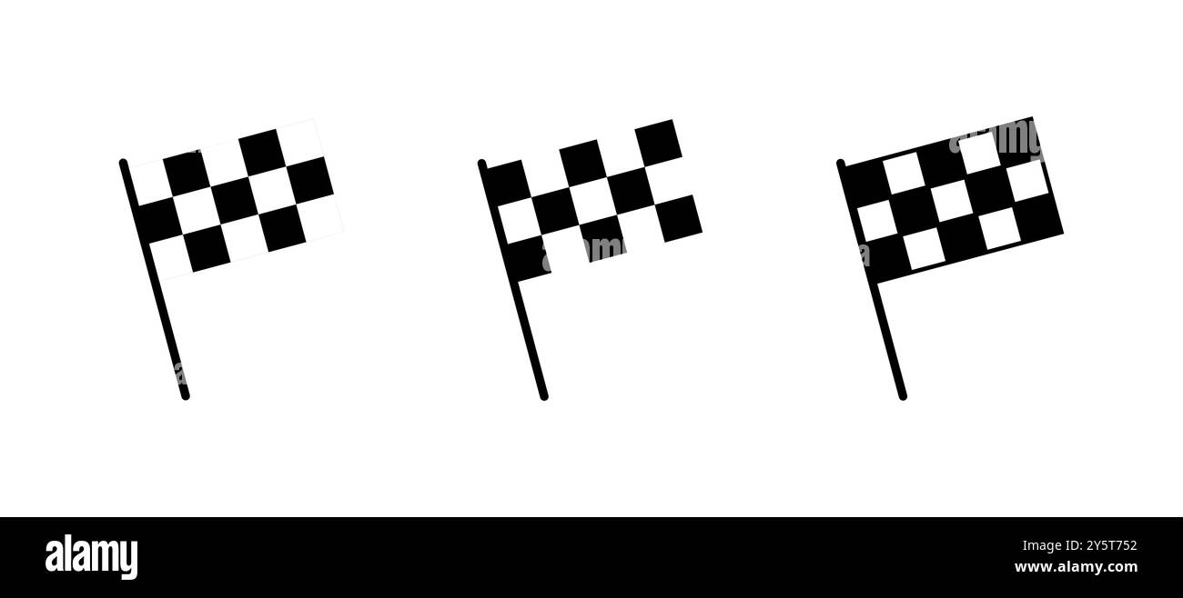 Racing flag icon vector. race flag icon.Checkered racing flag icon Stock Vector Image & Art - Alamy