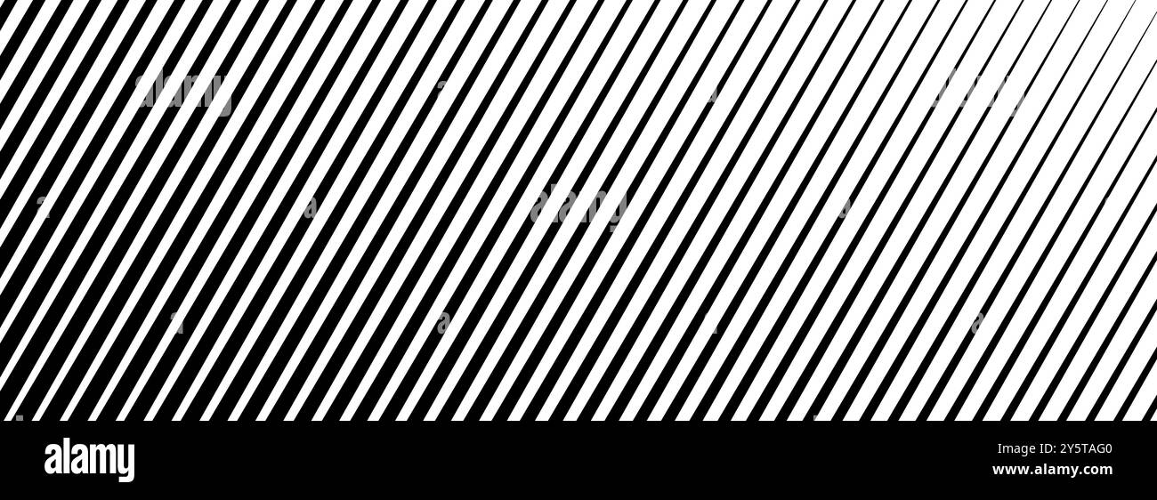 Diagonal line halftone gradation texture. Fade oblique stripe gradient ...