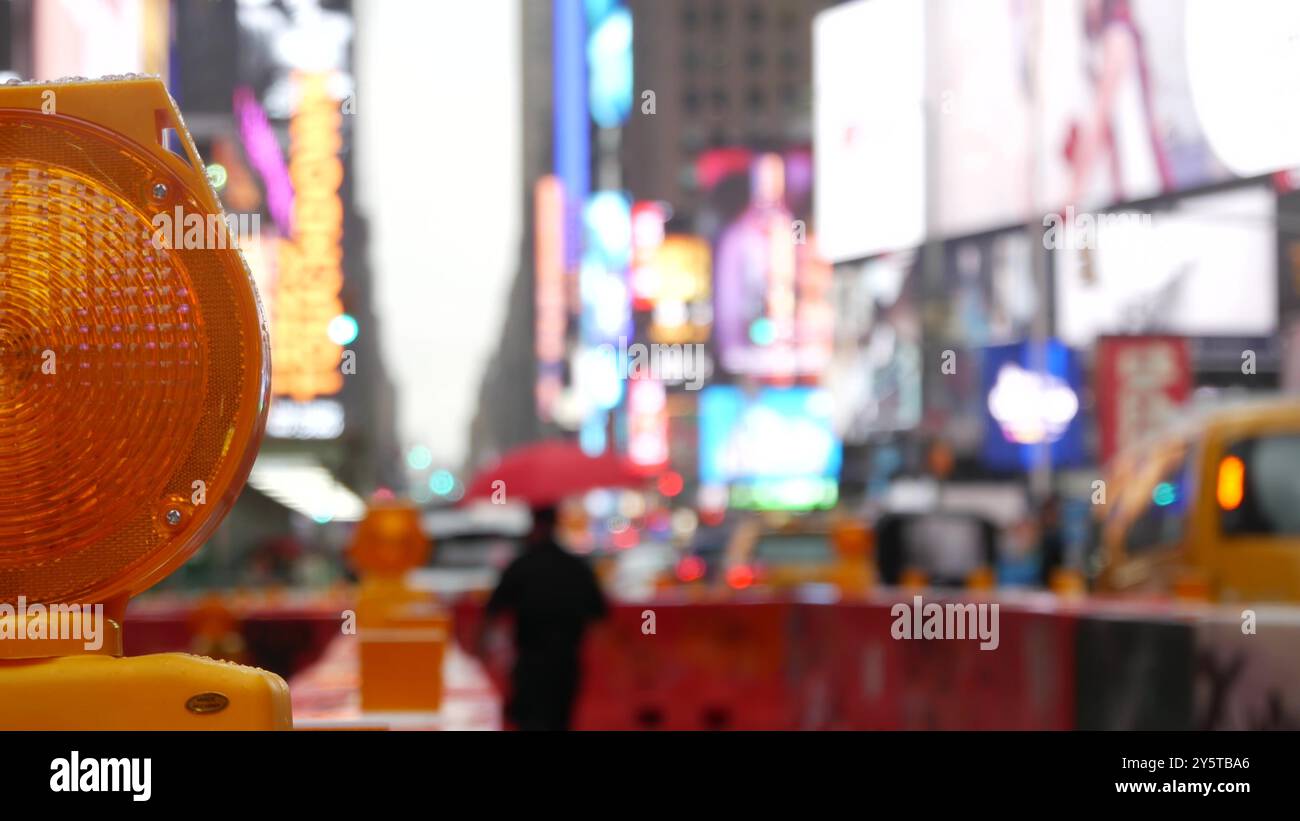New York City Times Square, Manhattan Midtown Broadway street, USA ...
