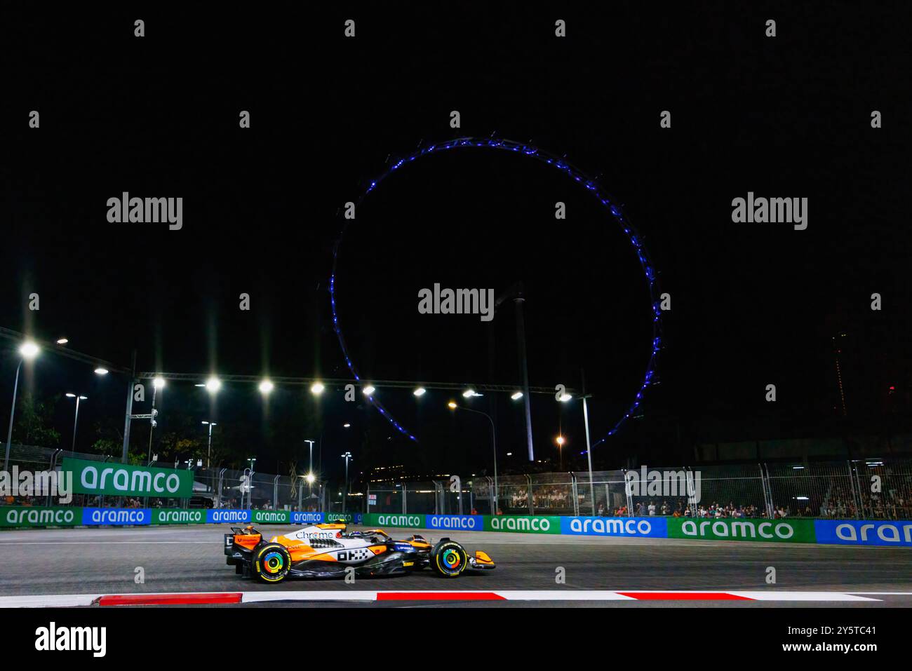 Singapore, Singapore. 22nd Sep, 2024. Lando Norris of Great Britain ...