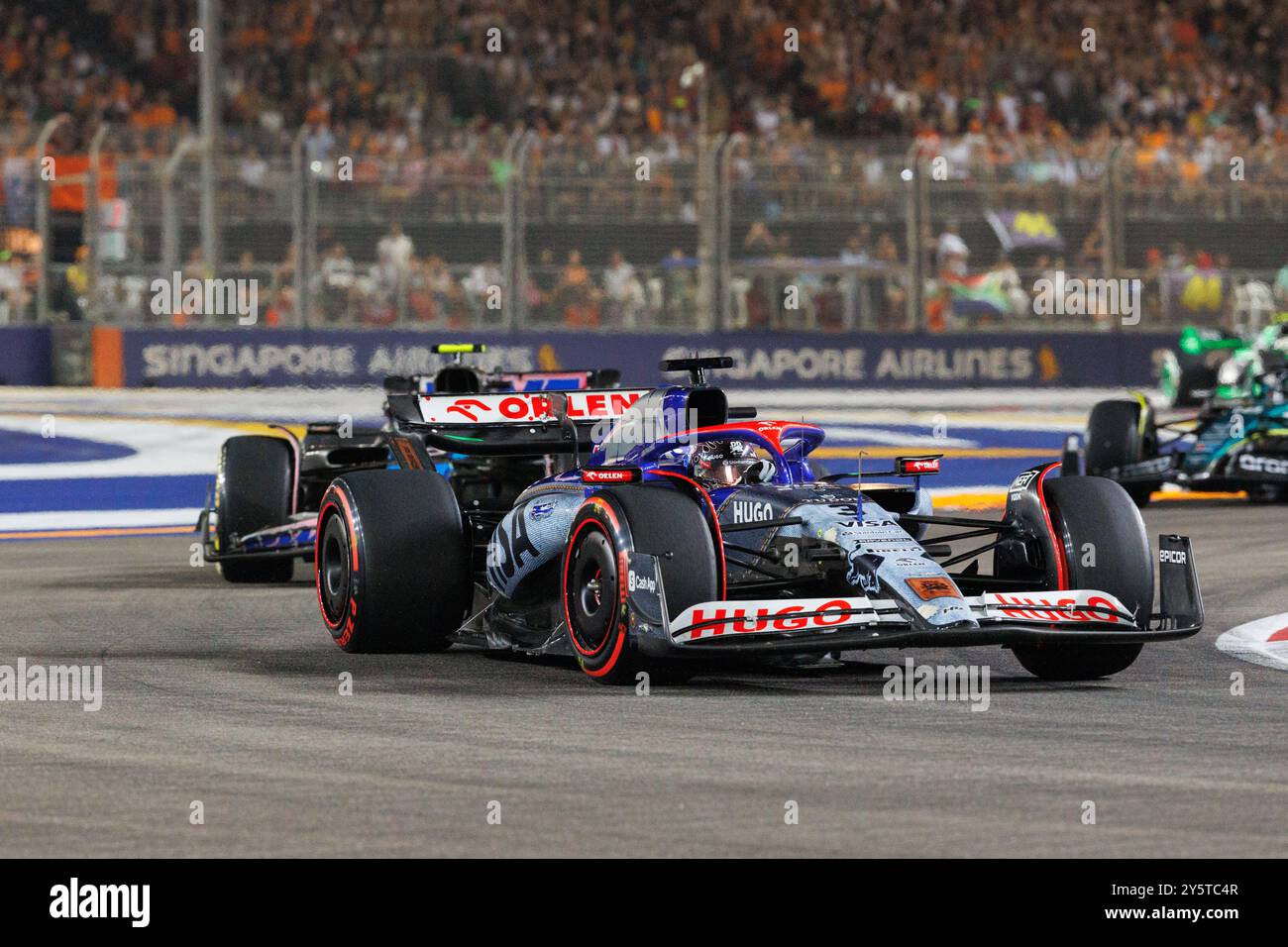 Daniel ricciardo singapore f1 2024 hi-res stock photography and images ...