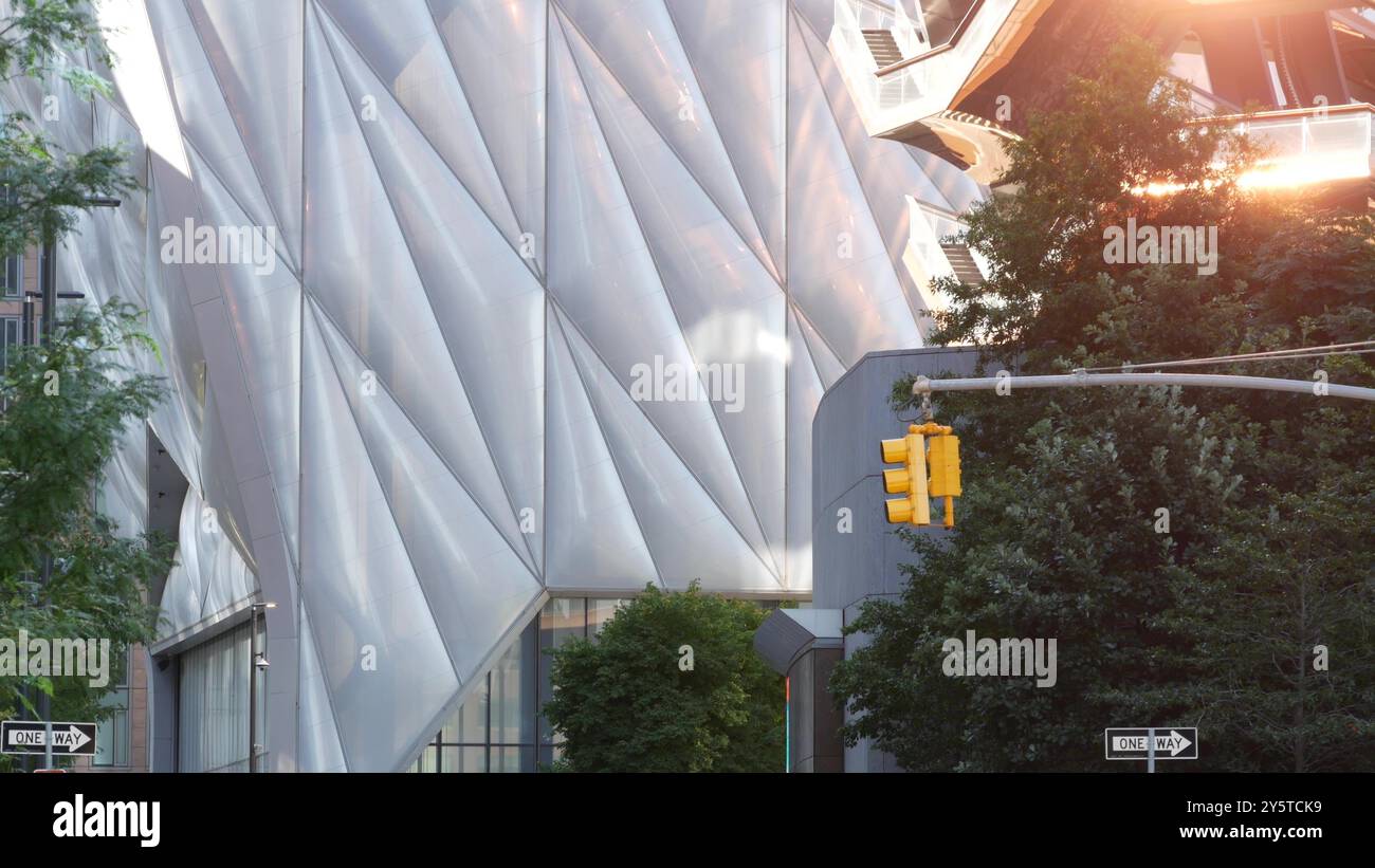 New York City Hudson Yards architecture in Chelsea, Manhattan Midtown ...