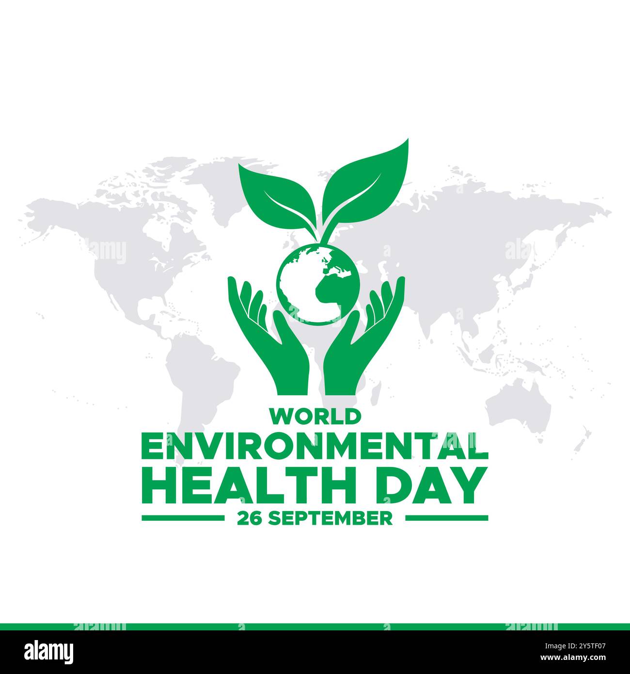 World Environmental Health Day, 26 September, banner ads, poster, flyer ...