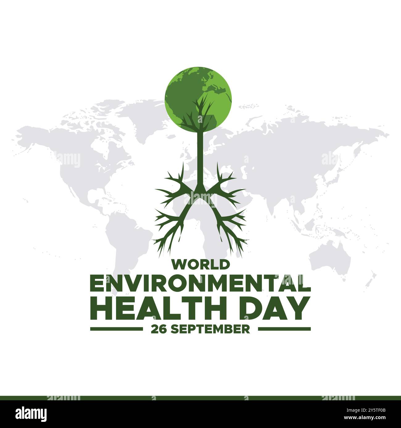 World Environmental Health Day, 26 September, banner ads, poster, flyer ...