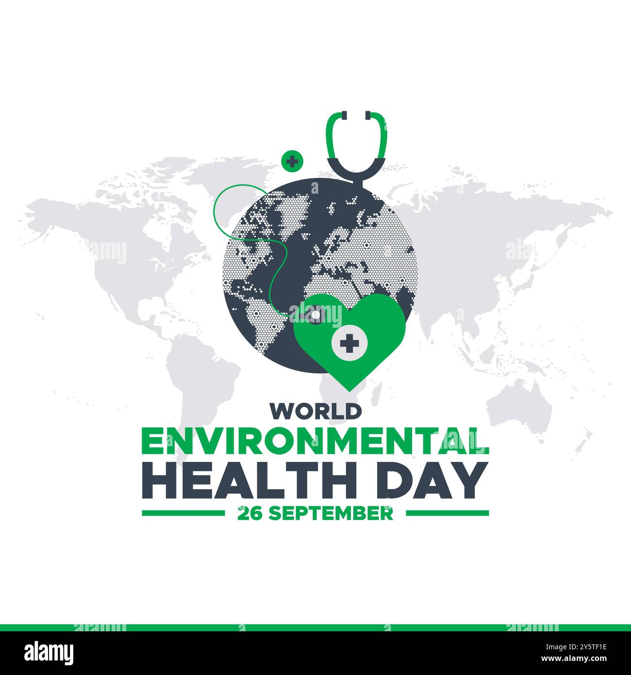 World Environmental Health Day, 26 September, banner ads, poster, flyer ...