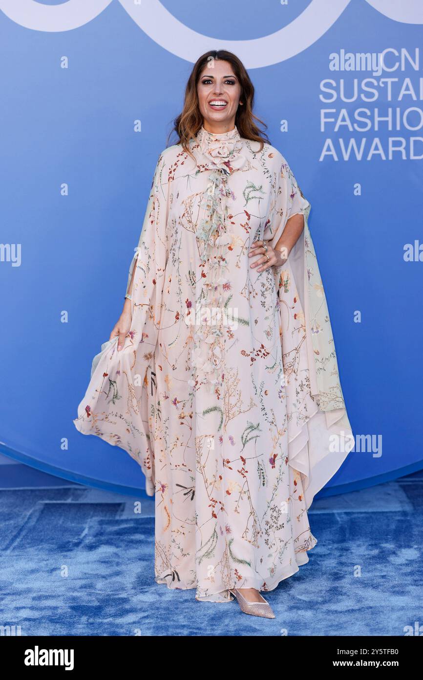 Lavinia Biagiotti attends the CNMI Sustainable Fashion Awards 2024 ...