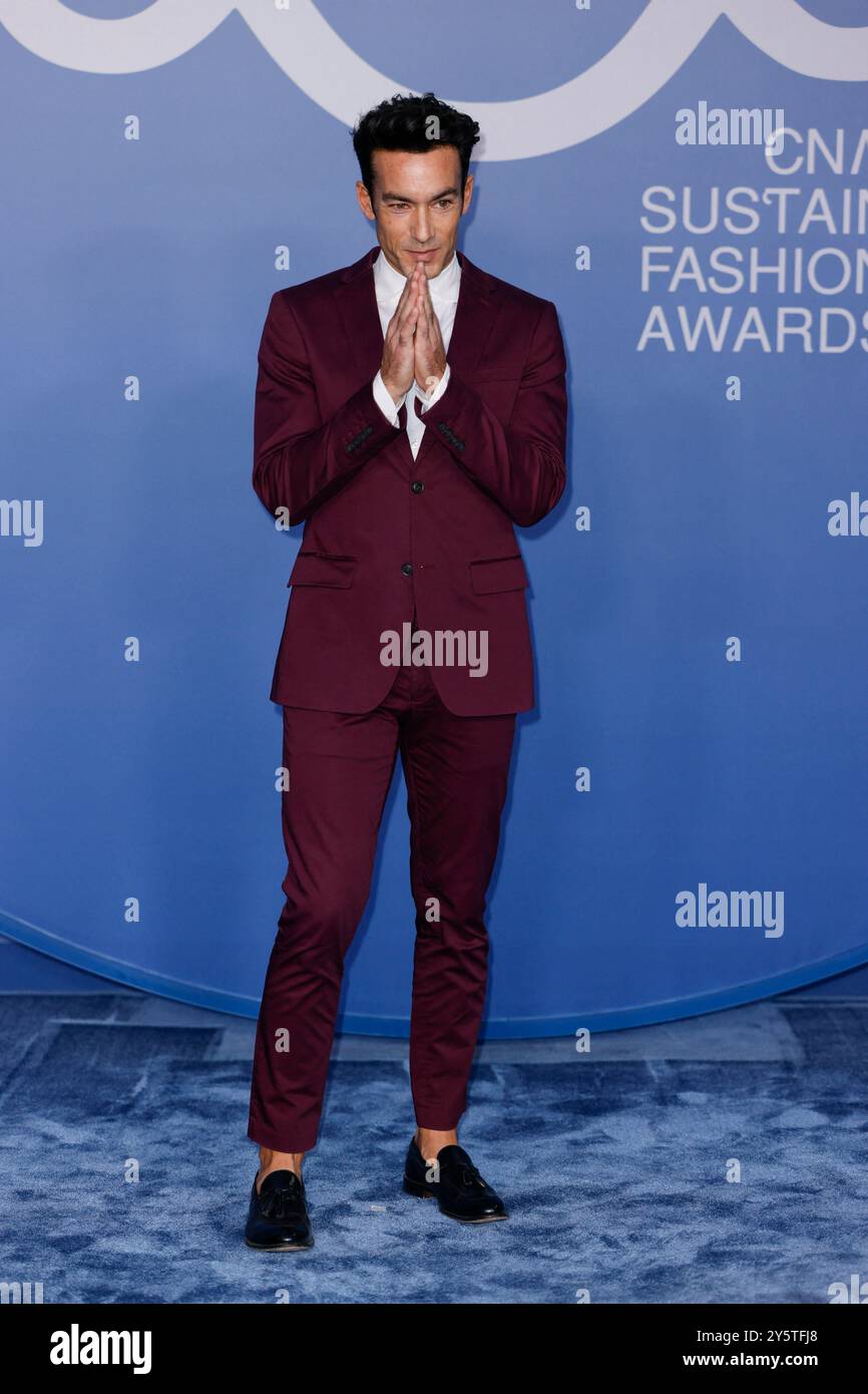 Aaron Diaz attends the CNMI Sustainable Fashion Awards 2024 during the ...