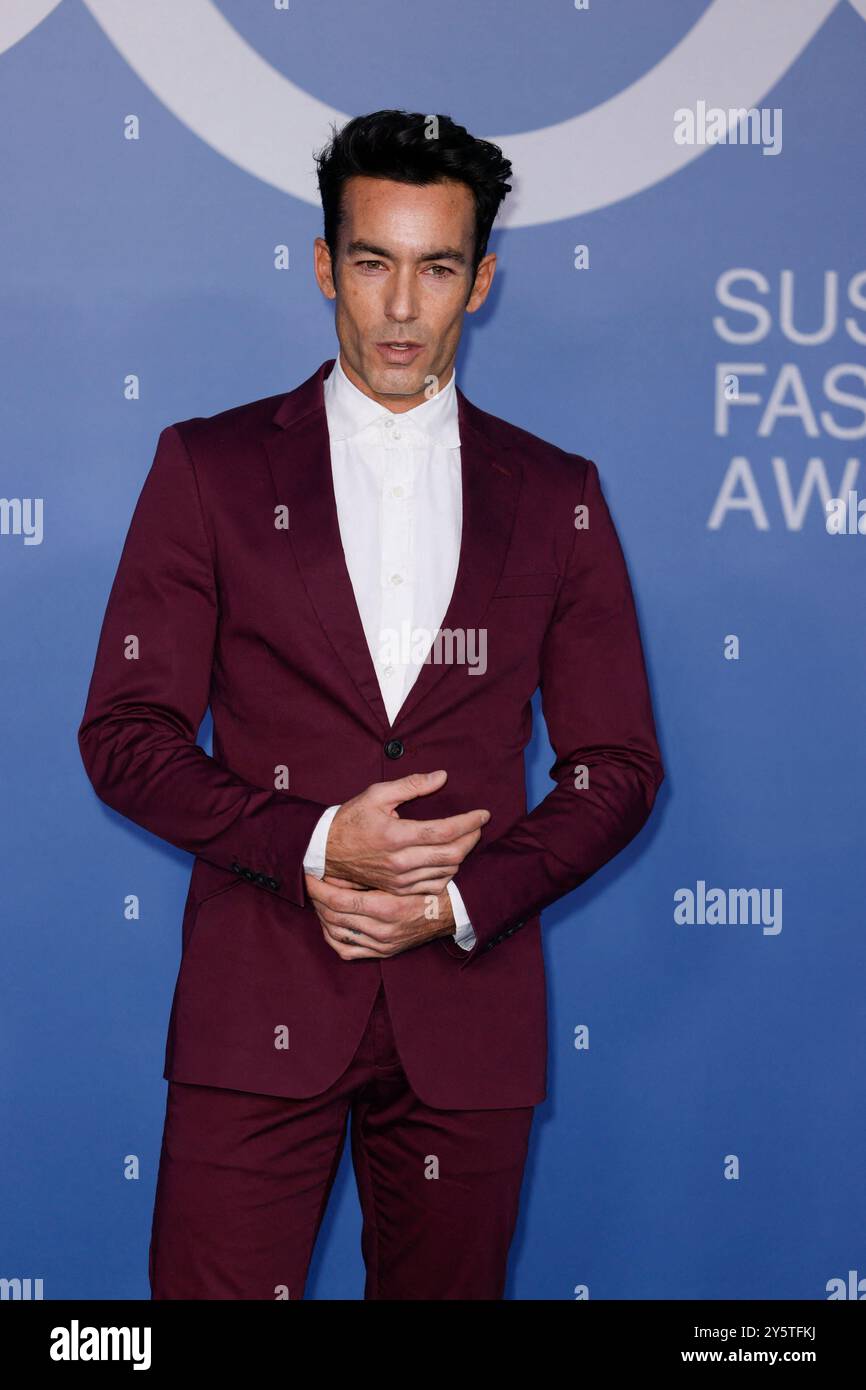 Aaron Diaz attends the CNMI Sustainable Fashion Awards 2024 during the ...
