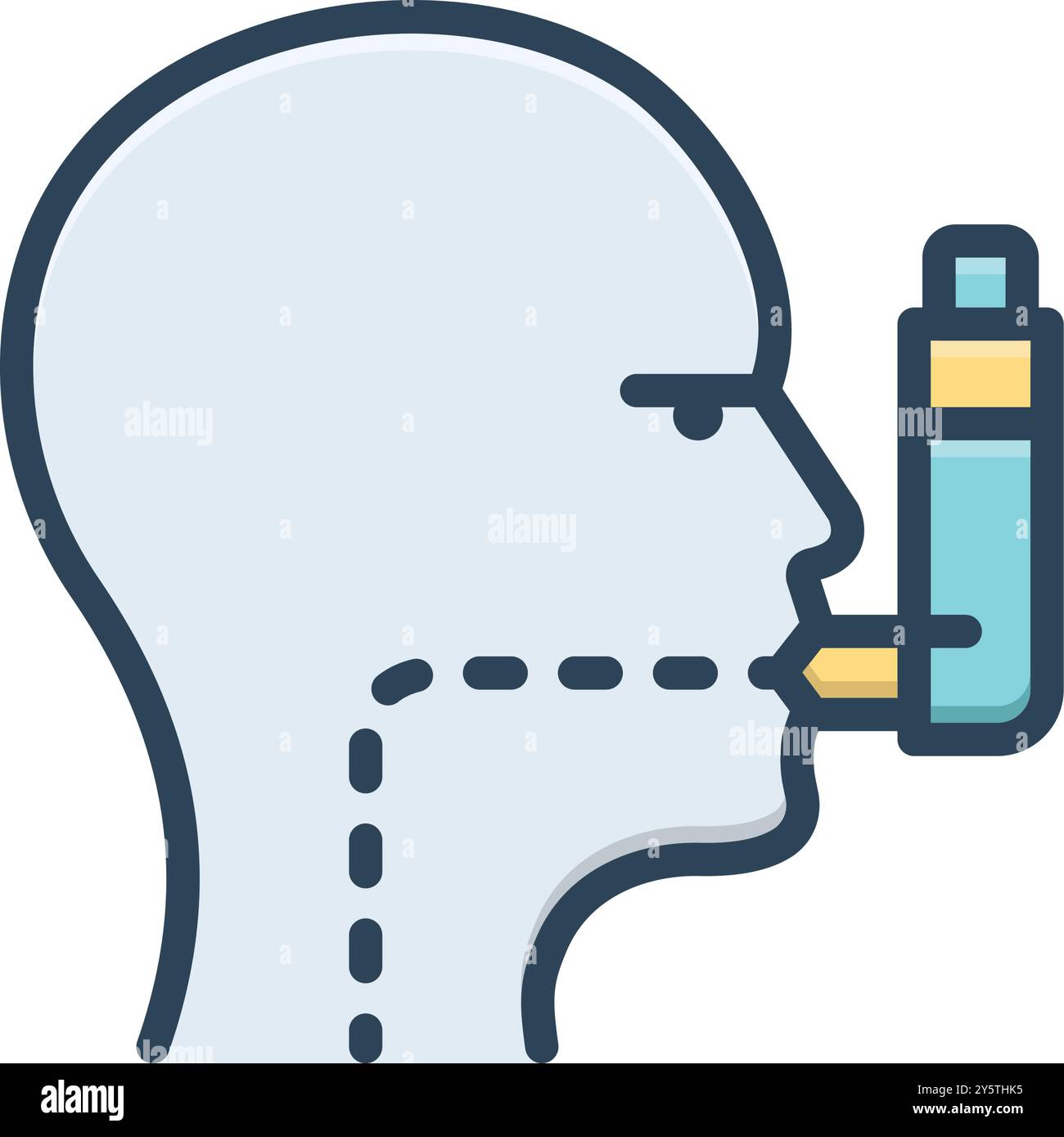 Icon for asthma, respiration Stock Vector Image & Art - Alamy