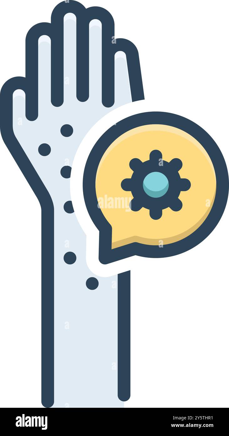Icon for rash, skin rash Stock Vector Image & Art - Alamy