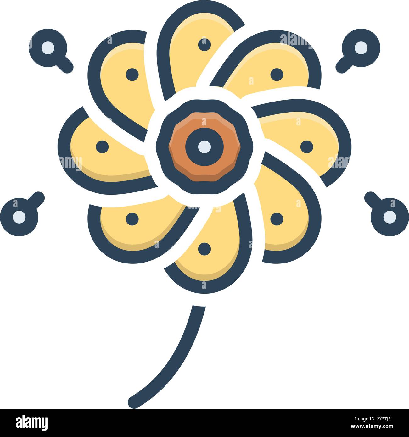 Icon for pollen, pollination Stock Vector Image & Art - Alamy