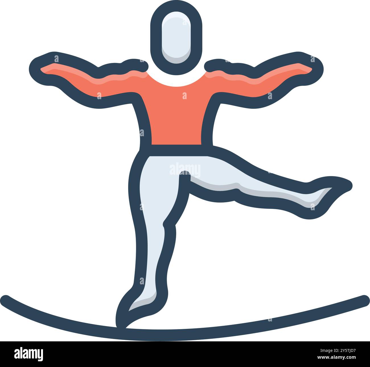 Icon for gymnastics, gymnast Stock Vector Image & Art - Alamy