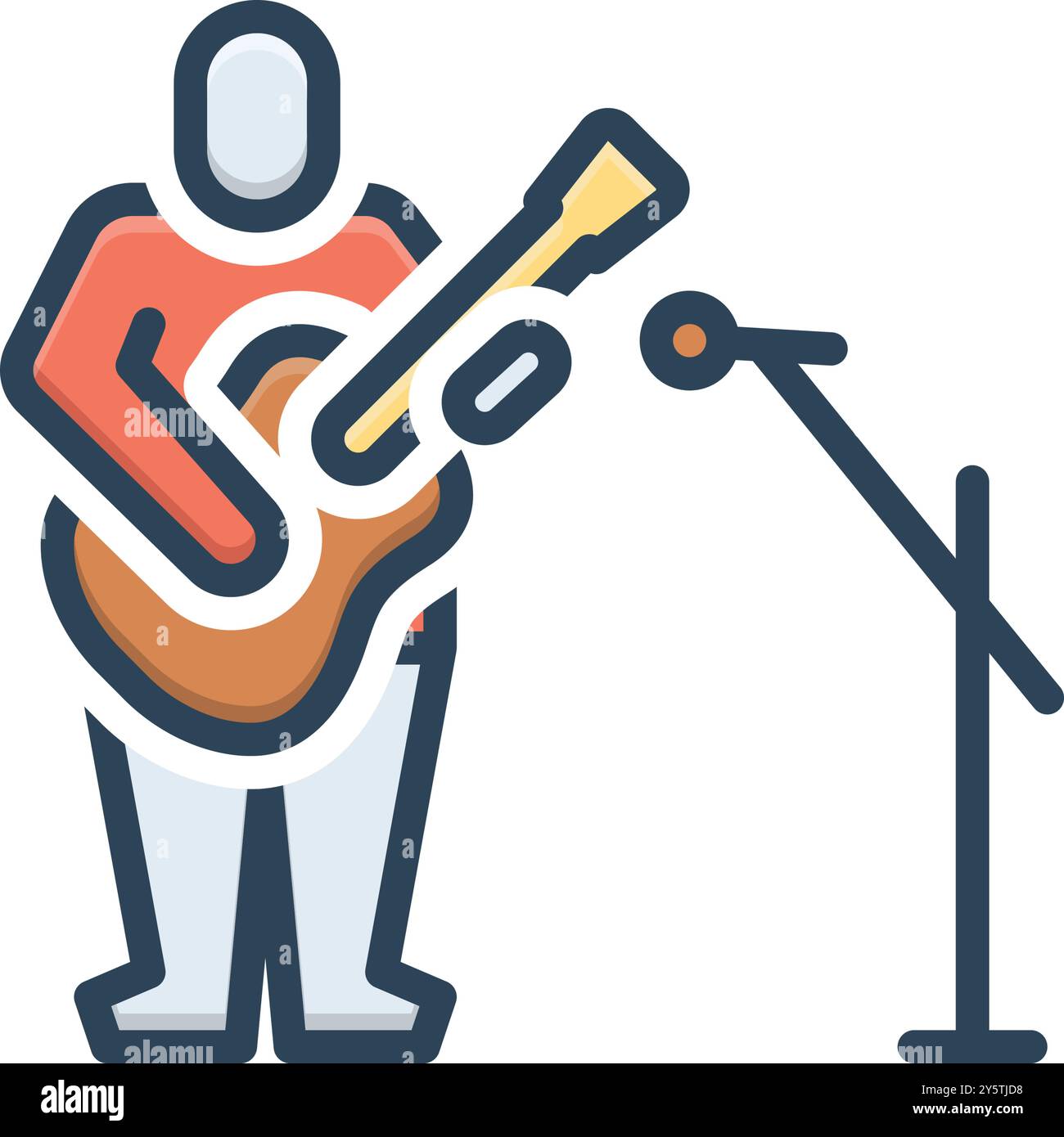 Icon for musician, contrabassist Stock Vector Image & Art - Alamy