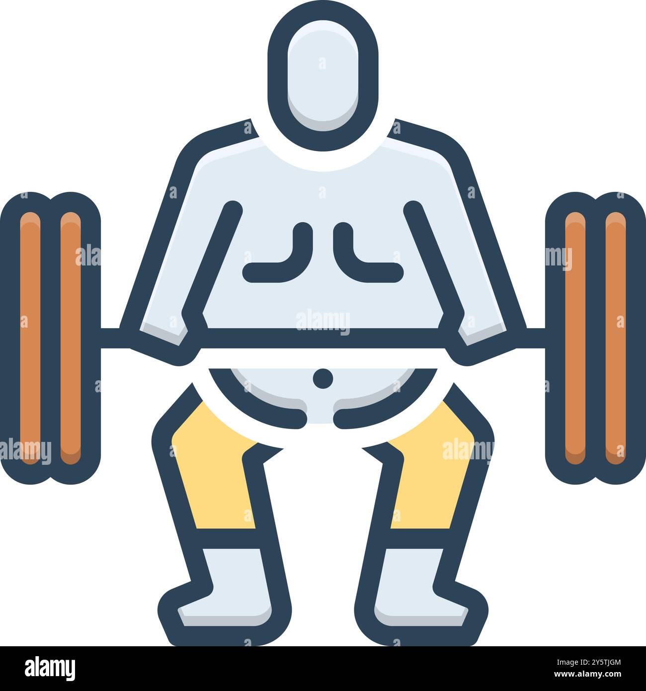 Powerlifting logo hi-res stock photography and images - Alamy