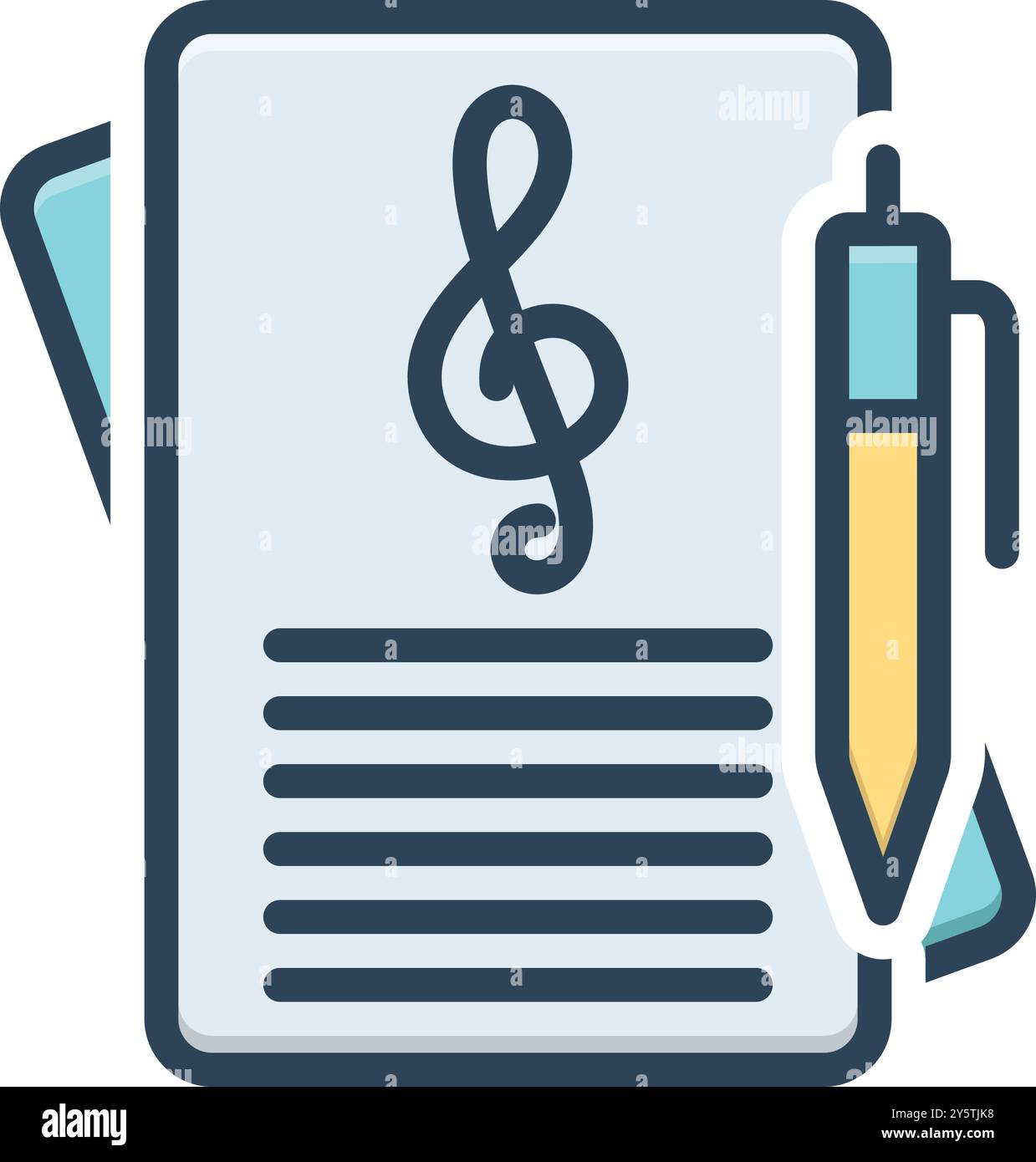 Hymn music Stock Vector Images - Alamy