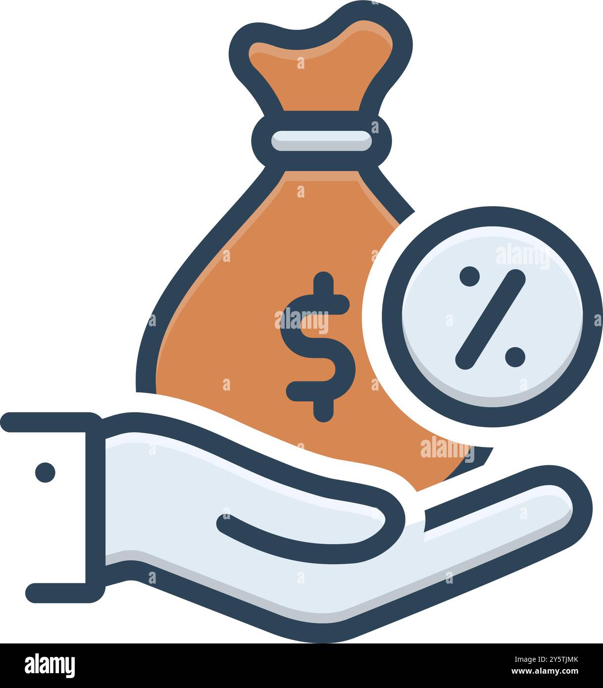 Icon for commission, payment Stock Vector Image & Art - Alamy