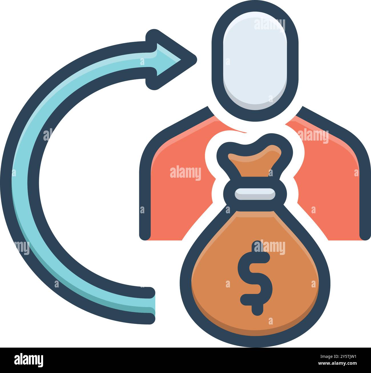 Icon for wages, increment Stock Vector Image & Art - Alamy