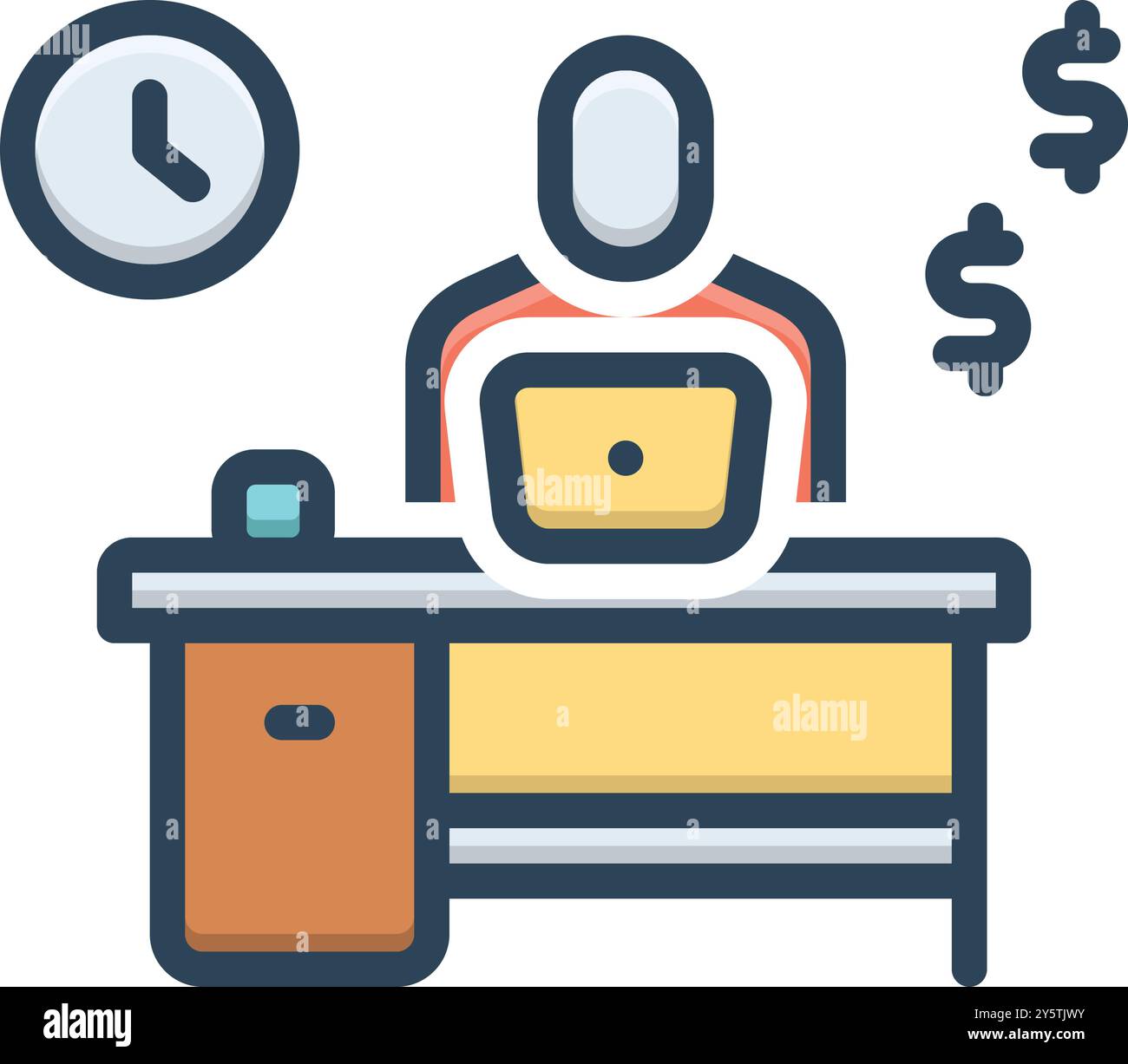 Icon for self employment, employment Stock Vector Image & Art - Alamy