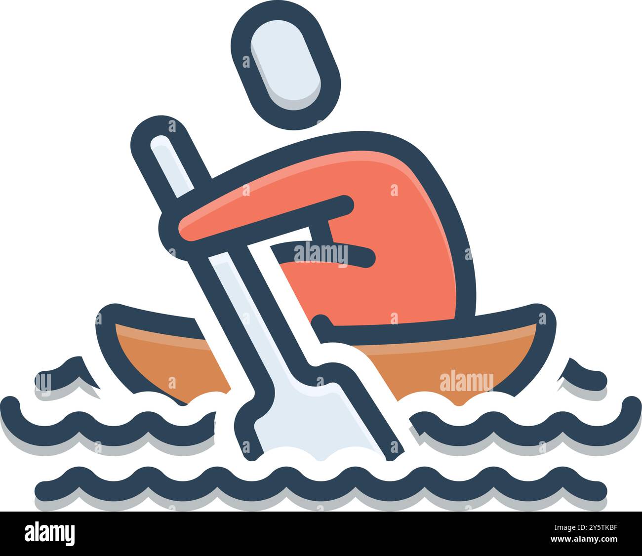Icon for row, paddle Stock Vector Image & Art - Alamy