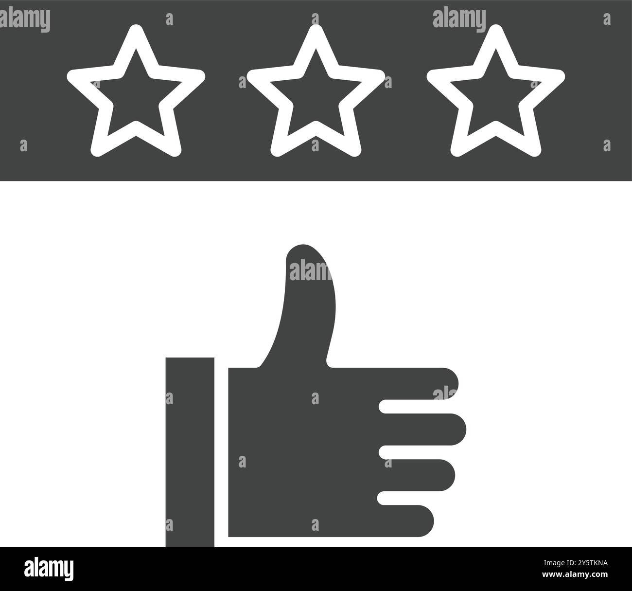 Good Review icon vector image. Suitable for mobile application web ...