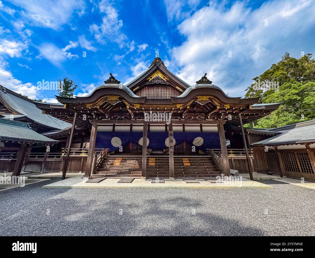 Kotai Jingu temple or Ise Jingu Naiku, in Ise, Mie, Japan Stock Photo ...