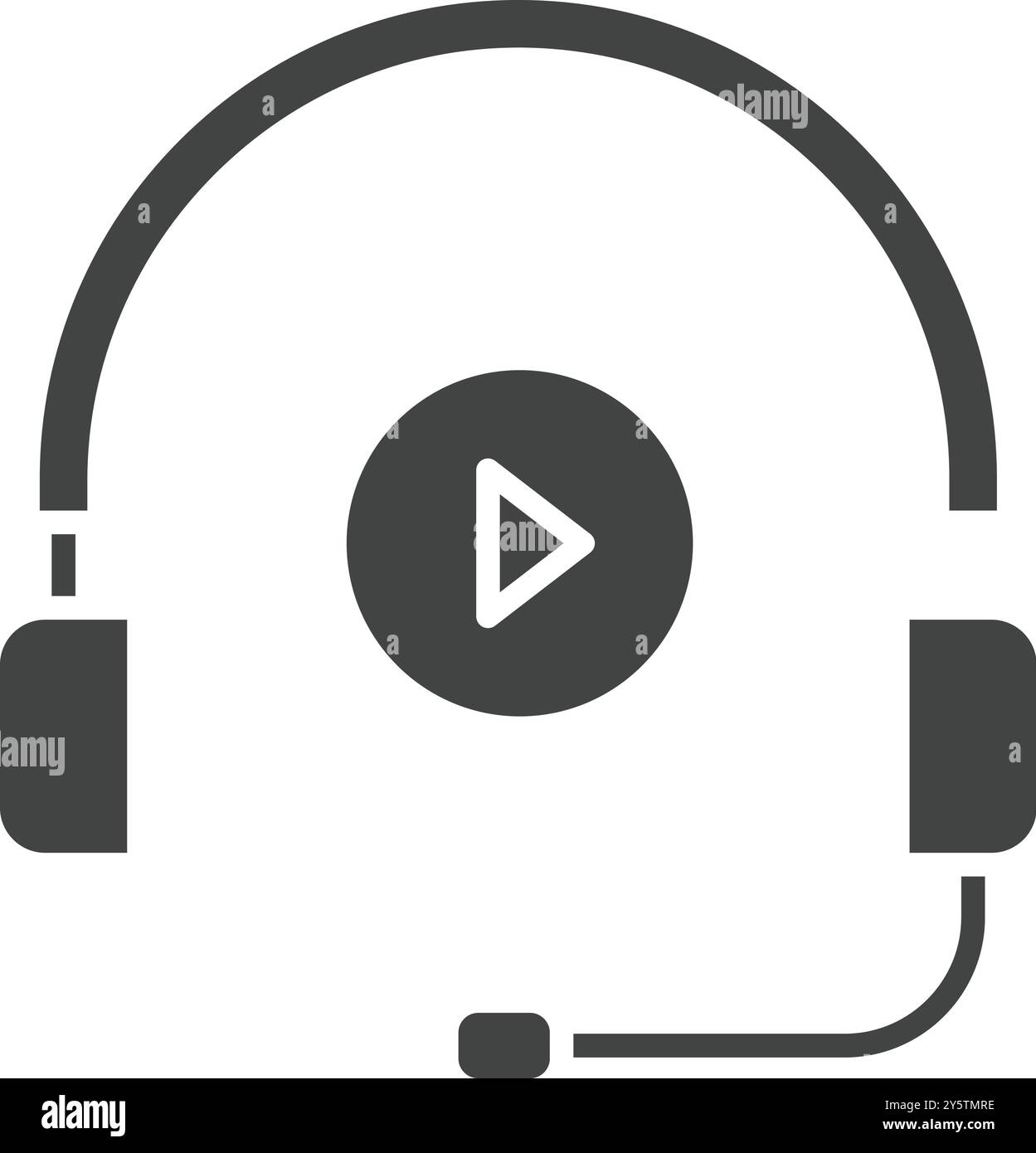 Listen icon vector image. Suitable for mobile application web ...