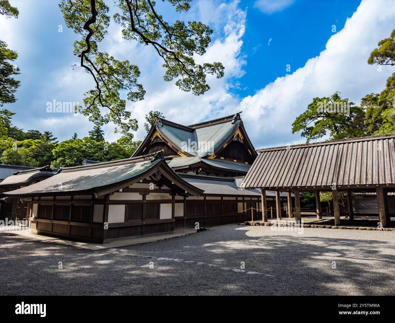 Kotai Jingu temple or Ise Jingu Naiku, in Ise, Mie, Japan Stock Photo ...