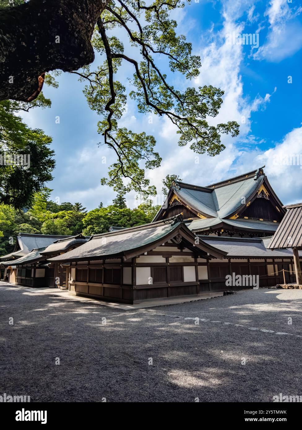 Kotai Jingu temple or Ise Jingu Naiku, in Ise, Mie, Japan Stock Photo ...