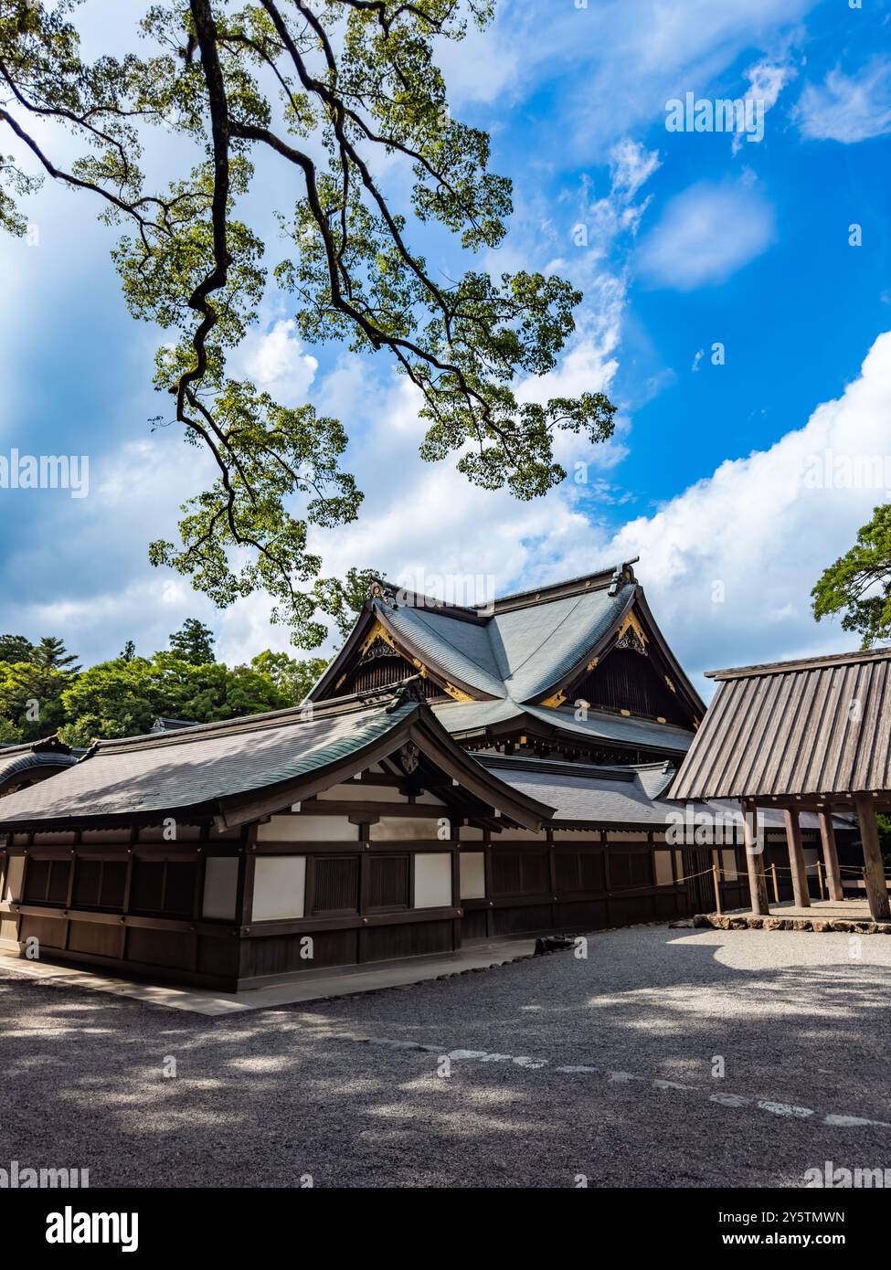 Kotai Jingu temple or Ise Jingu Naiku, in Ise, Mie, Japan Stock Photo ...