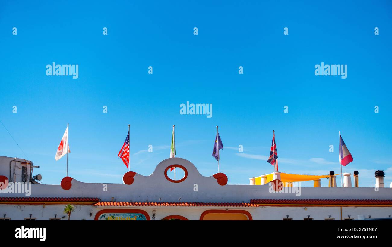 LIDO DI OSTIA – ROME, beach resort on the beach in Ostia Lido, Rome ...