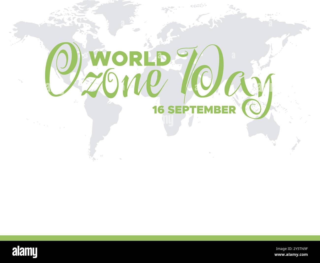 World Ozone Day, 16 September, Ozone day post, poster, ads, banner ...
