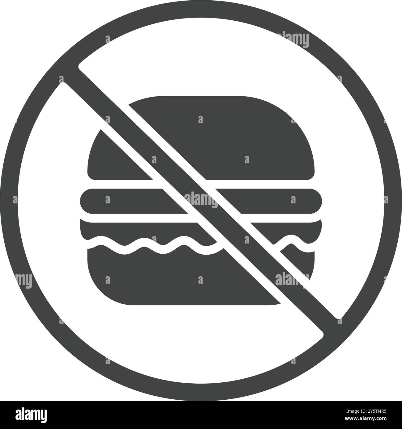No Food icon vector image. Suitable for mobile application web ...