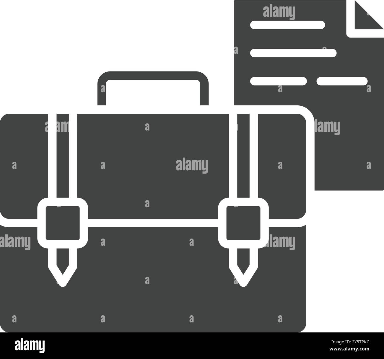 Portfolio icon vector image. Suitable for mobile application web ...