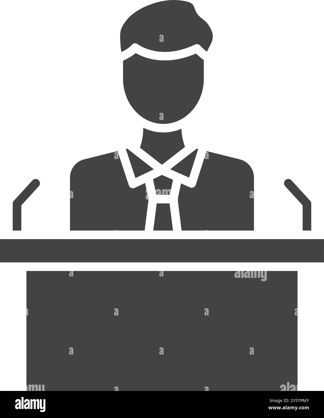 Politician icon vector image. Suitable for mobile application web ...